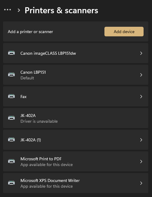 Adding a Bluetooth Thermal Label Printer to Microsoft Windows 11